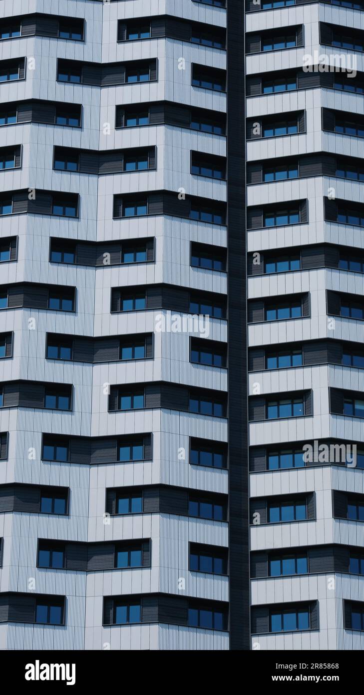 Europe's tallest Modular building, Enlcave: Croydon, at 158 metres and ...