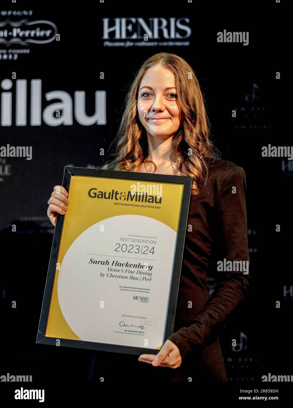 Munich, Germany. 19th June, 2023. Sous chef Sarah Hackenberg of "Victor ...