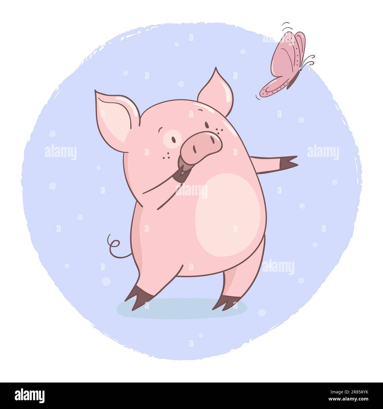 Butterfly and pig hi-res stock photography and images - Alamy