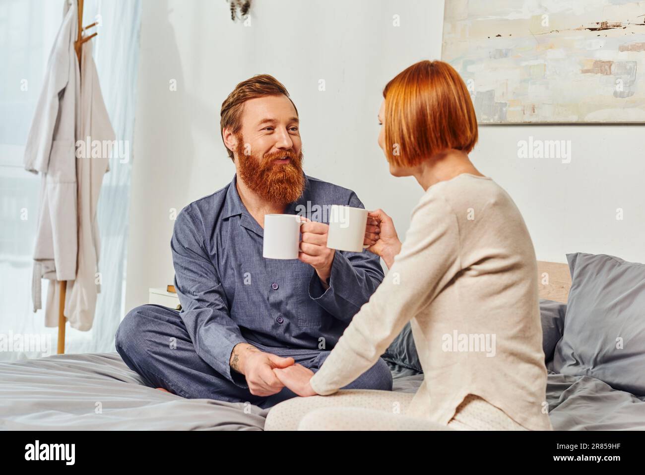 coffee and conversation, morning rituals, quality time, day off without ...