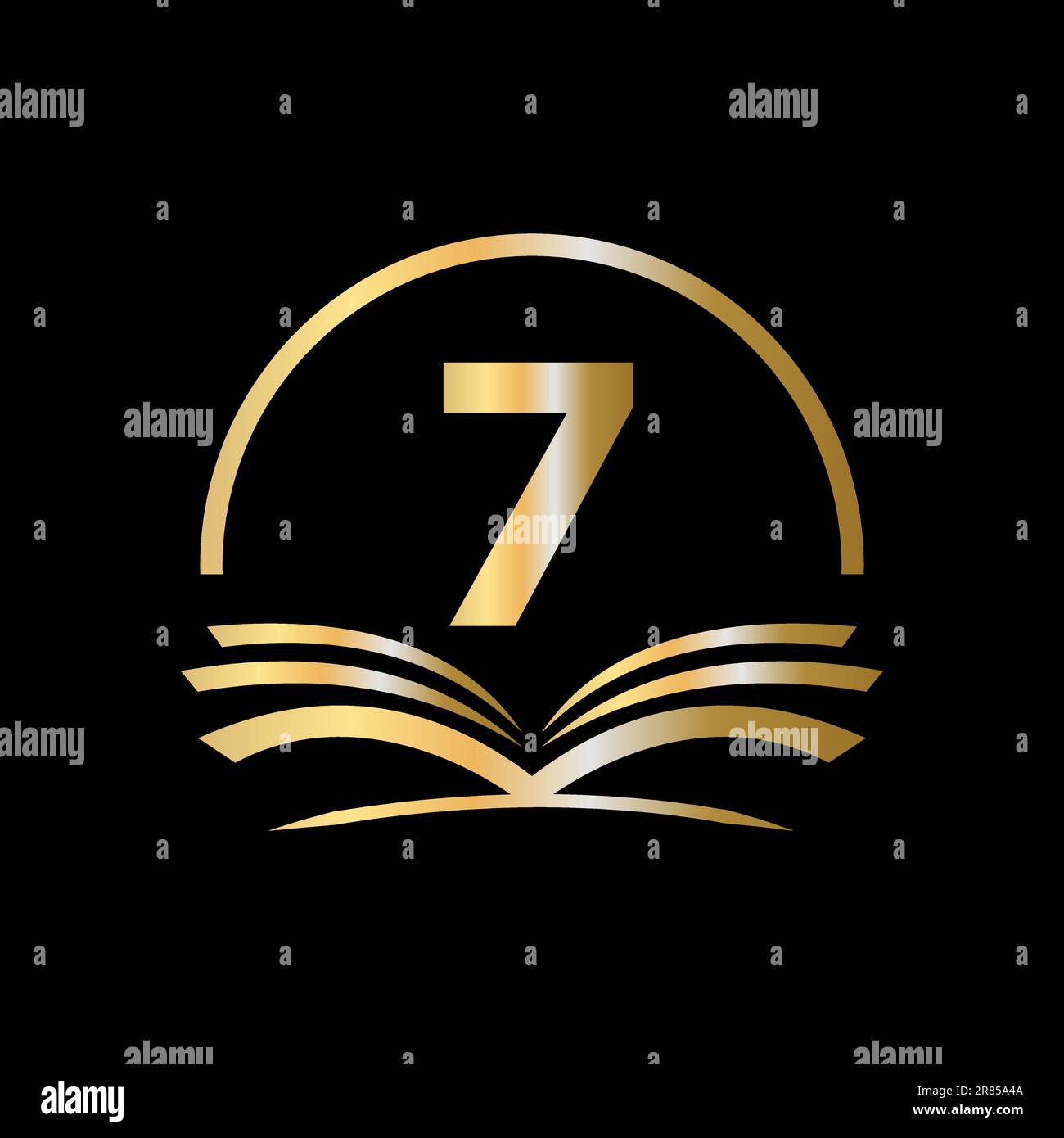 7 shop logo Stock Vector Images - Alamy