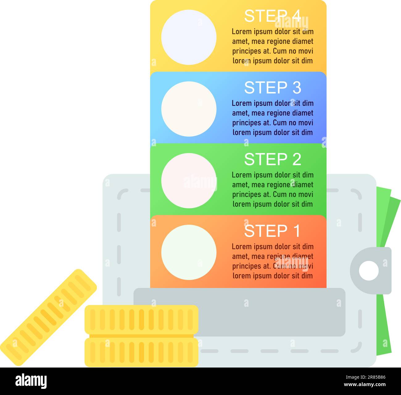 Budgeting infographic chart design template Stock Vector Image & Art ...