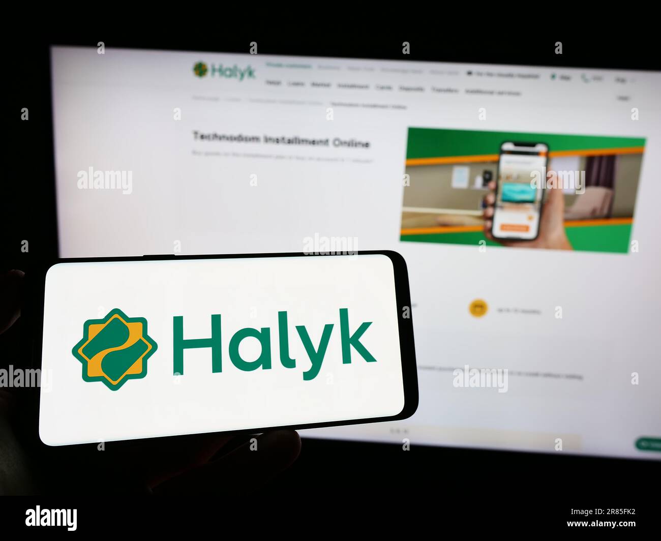 Halyk bank logo hi-res stock photography and images - Alamy