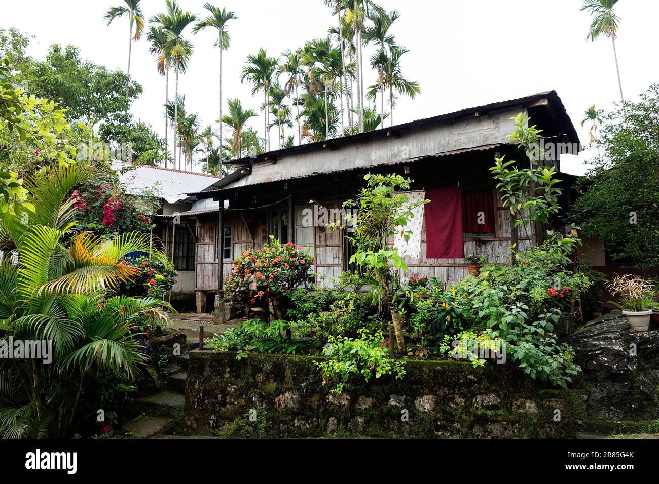 Cute typical house with lush garden in the cleanest village in Asia ...