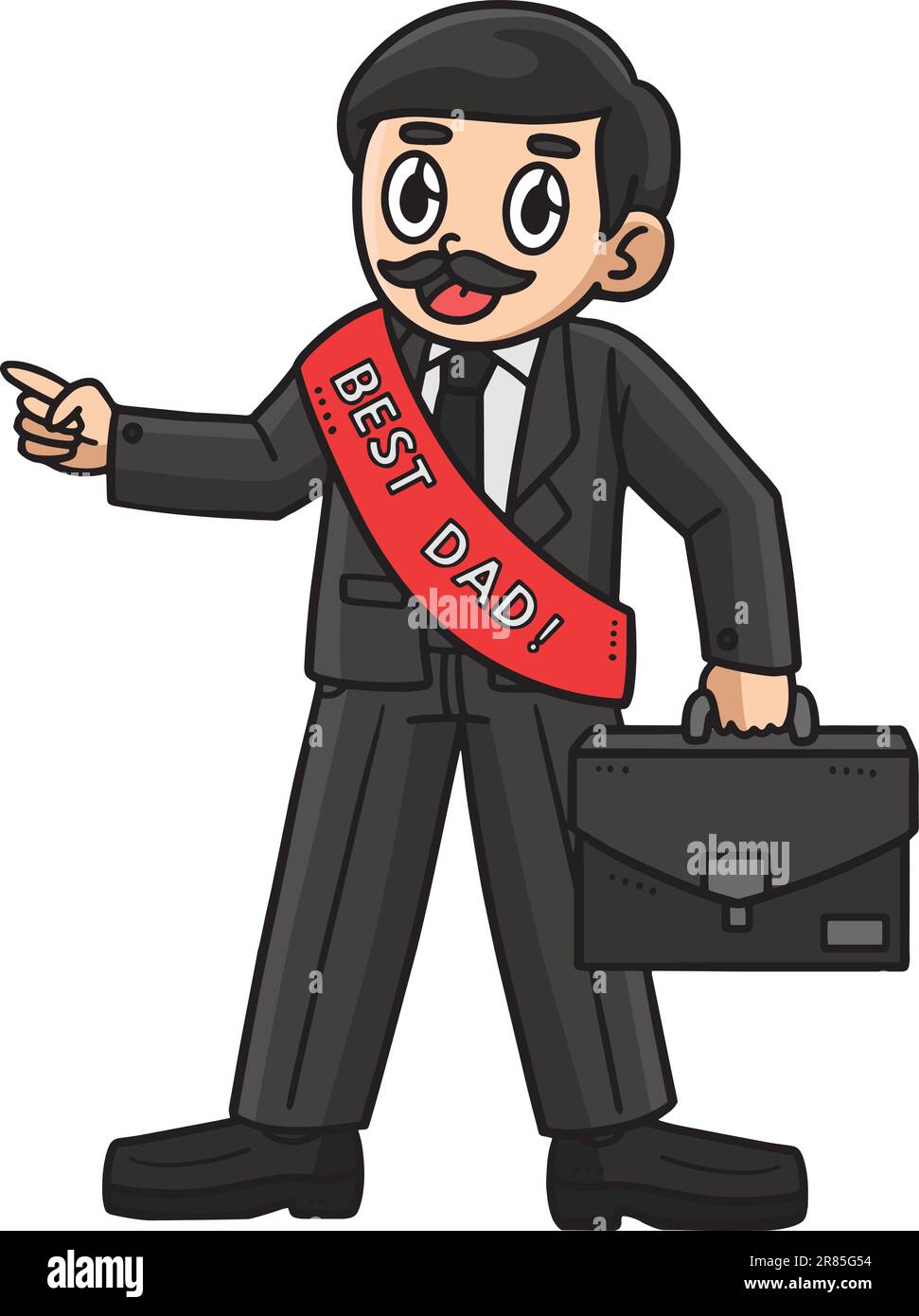 Best dad cartoon hi-res stock photography and images - Alamy