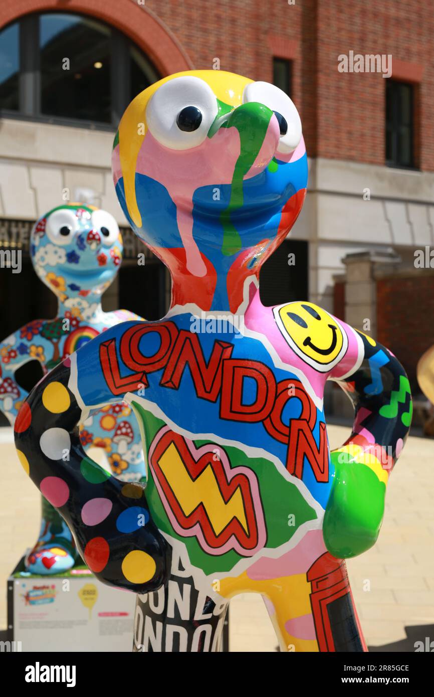 London, UK. 19 June 2023. The children’s television character Morph is ...