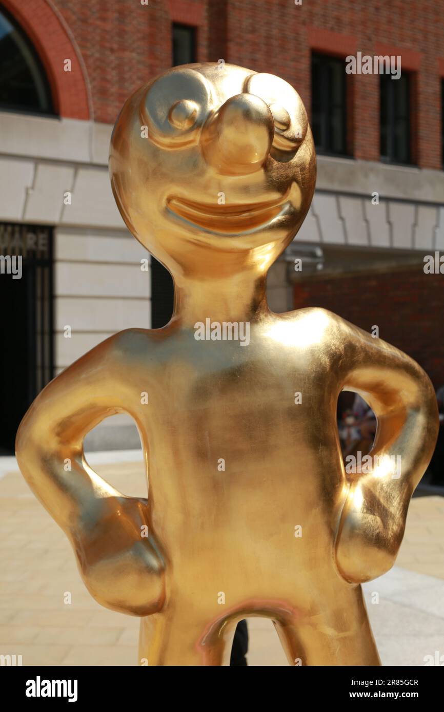 London, UK. 19 June 2023. The children’s television character Morph is ...