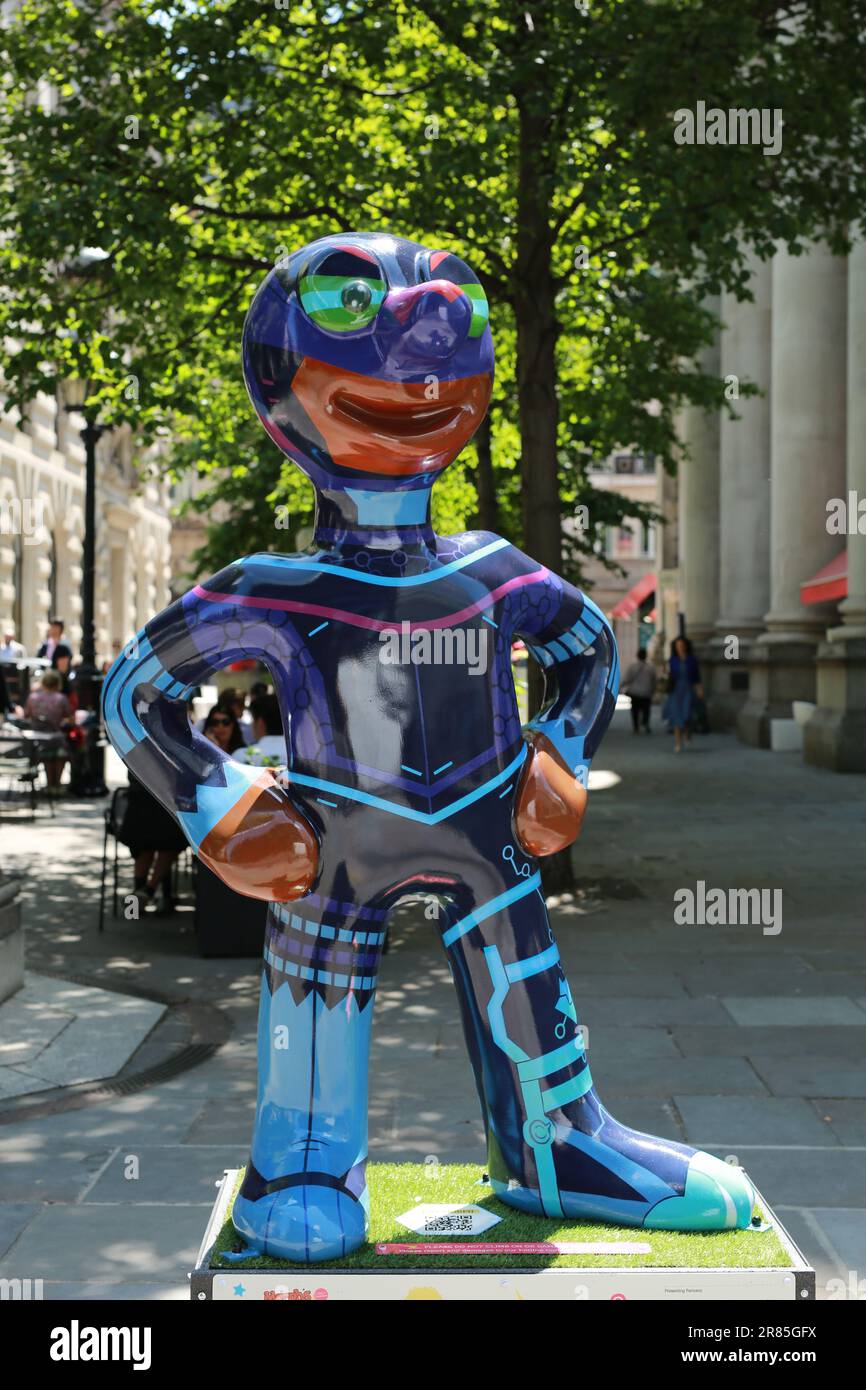 London, UK. 19 June 2023. The children’s television character Morph is ...