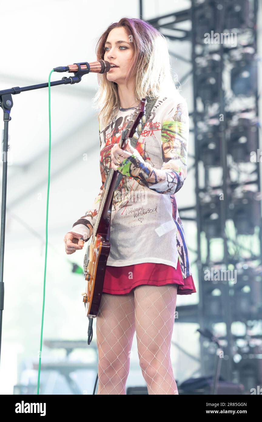 Paris Jackson performs during Day 4 of the 2023 Bonnaroo Music & Arts ...