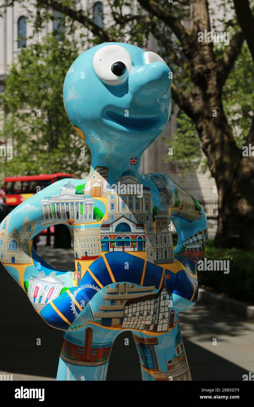 London, UK. 19 June 2023. The children’s television character Morph is ...