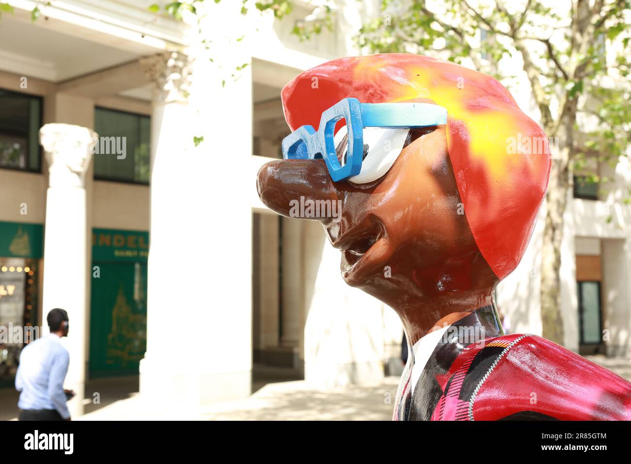 London, UK. 19 June 2023. The children’s television character Morph is ...