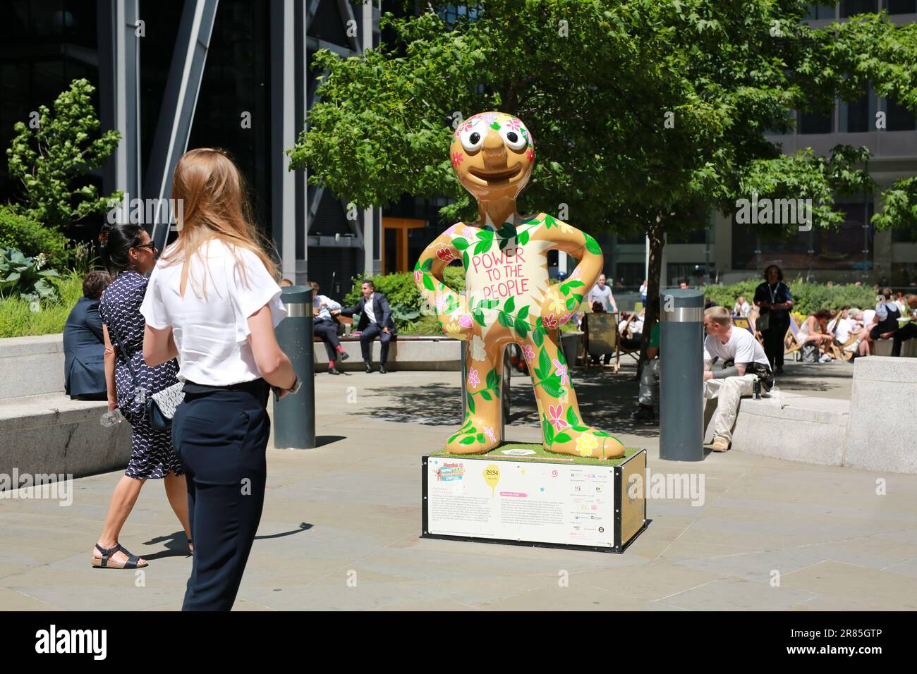 London, UK. 19 June 2023. The children’s television character Morph is ...