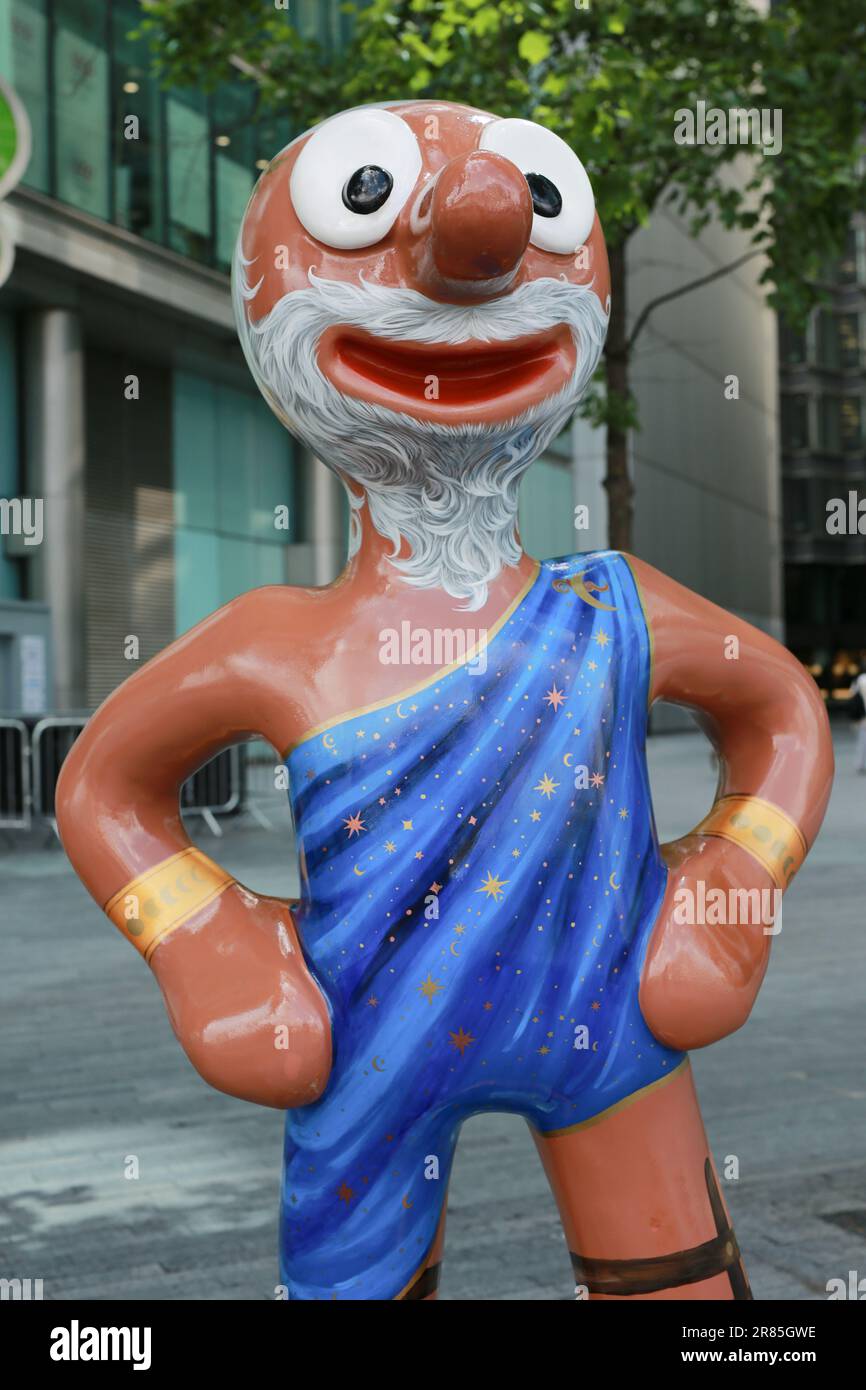 London, UK. 19 June 2023. The children’s television character Morph is ...