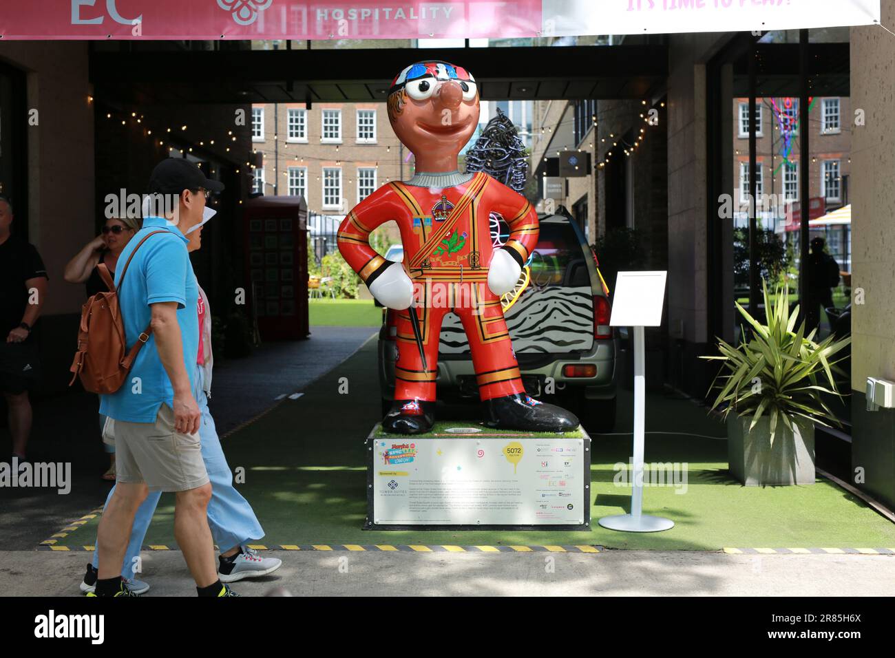London, UK. 19 June 2023. The children’s television character Morph is ...
