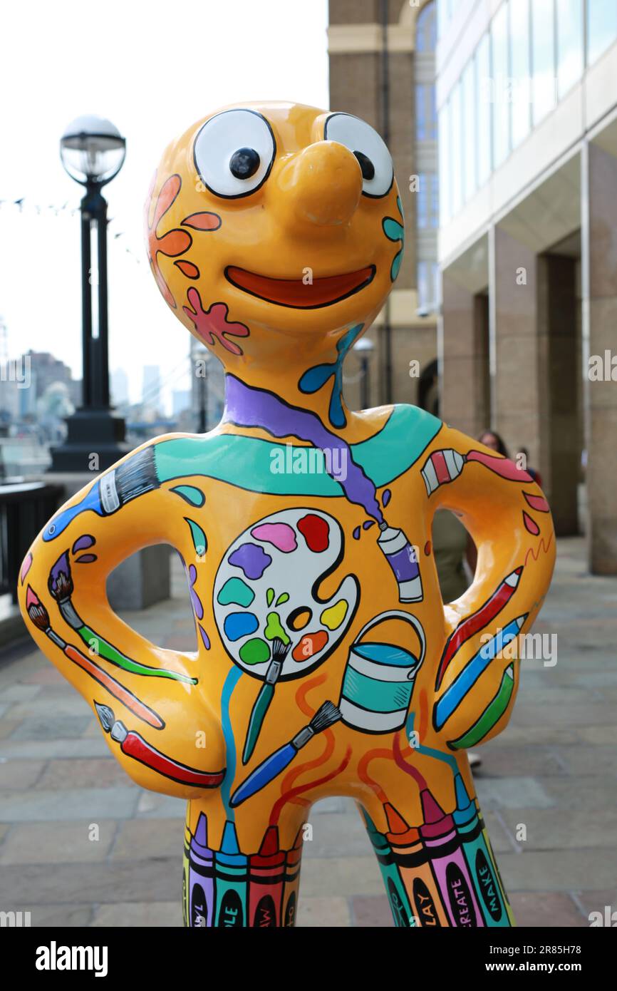 London, UK. 19 June 2023. The children’s television character Morph is ...