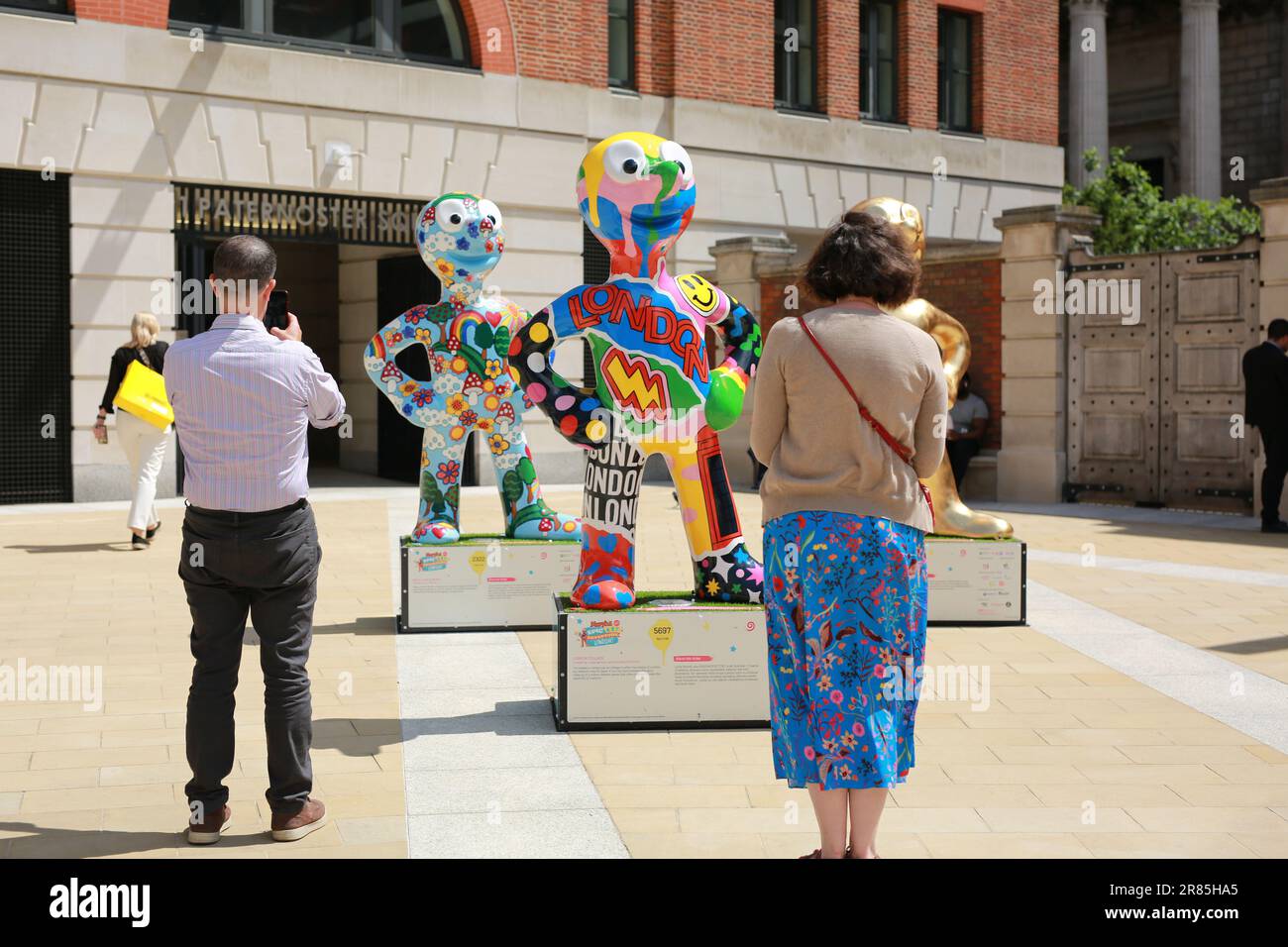 London, UK. 19 June 2023. The children’s television character Morph is ...