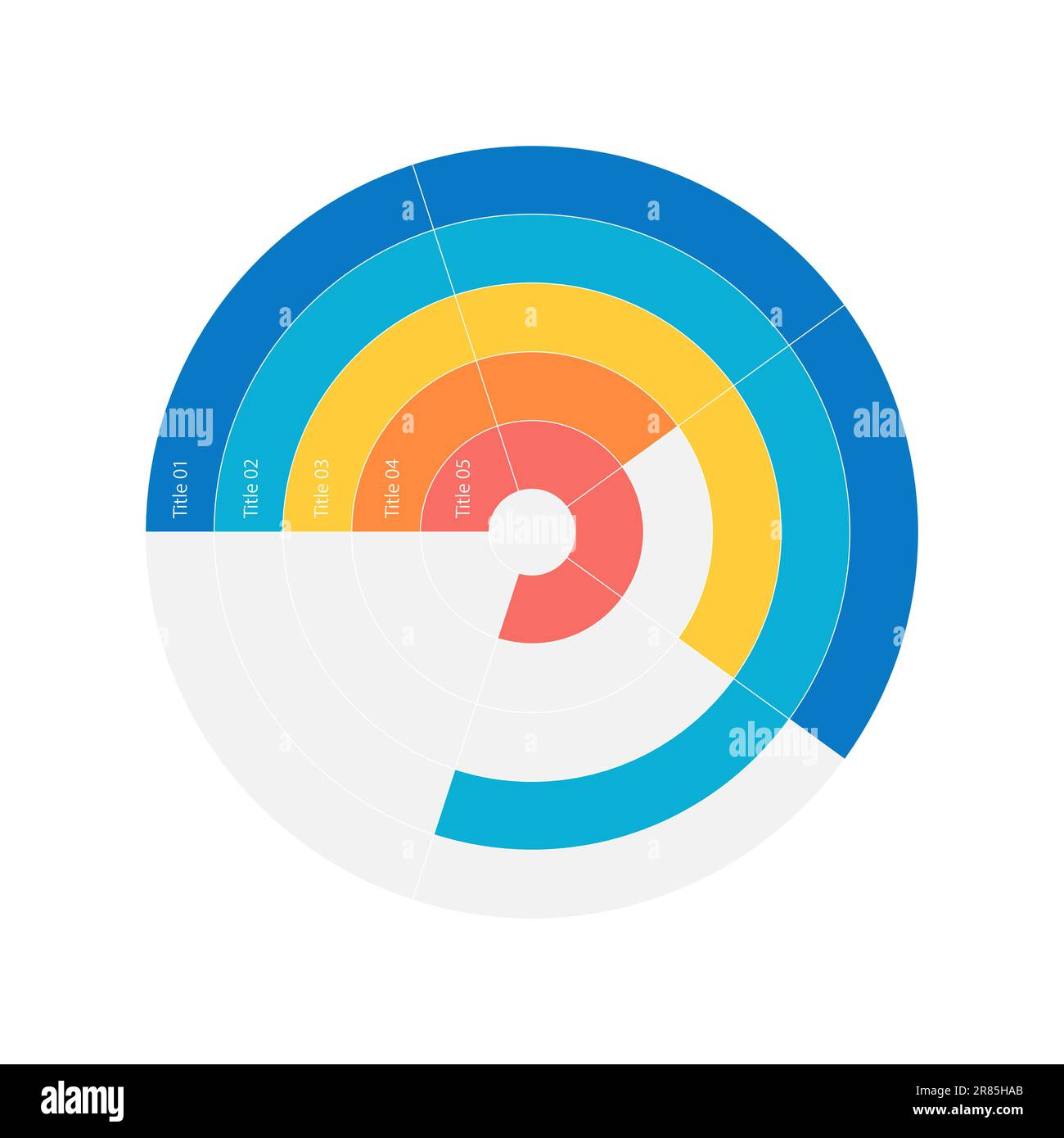 Target audience analytics concentric circle infographic design template ... Target audience analytics concentric circle infographic design template ...