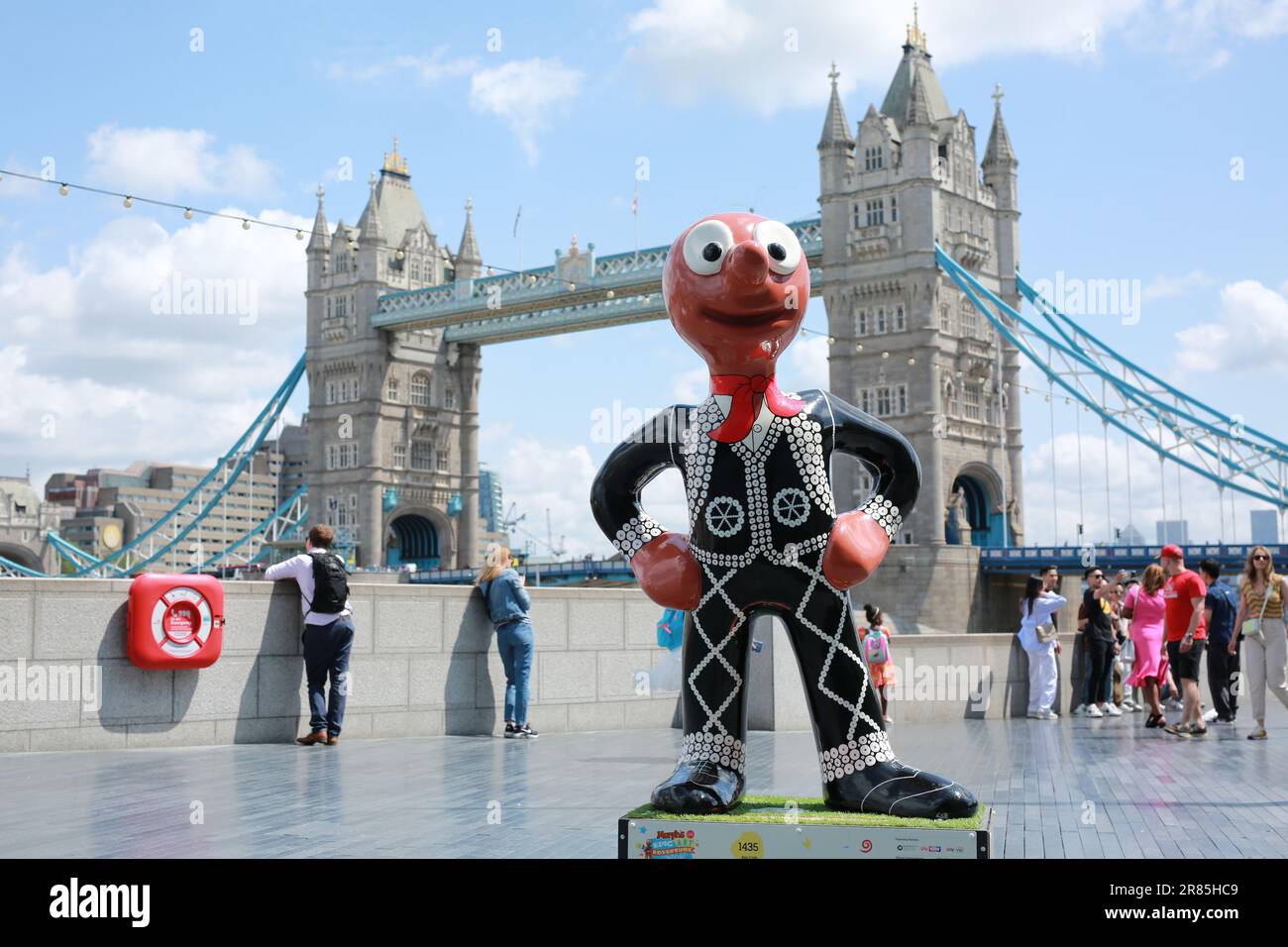 London, UK. 19 June 2023. The children’s television character Morph is ...