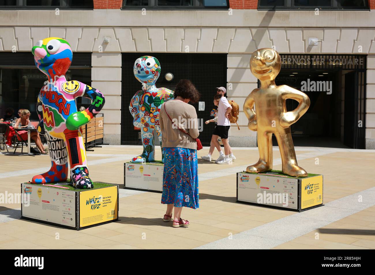 London, UK. 19 June 2023. The children’s television character Morph is ...