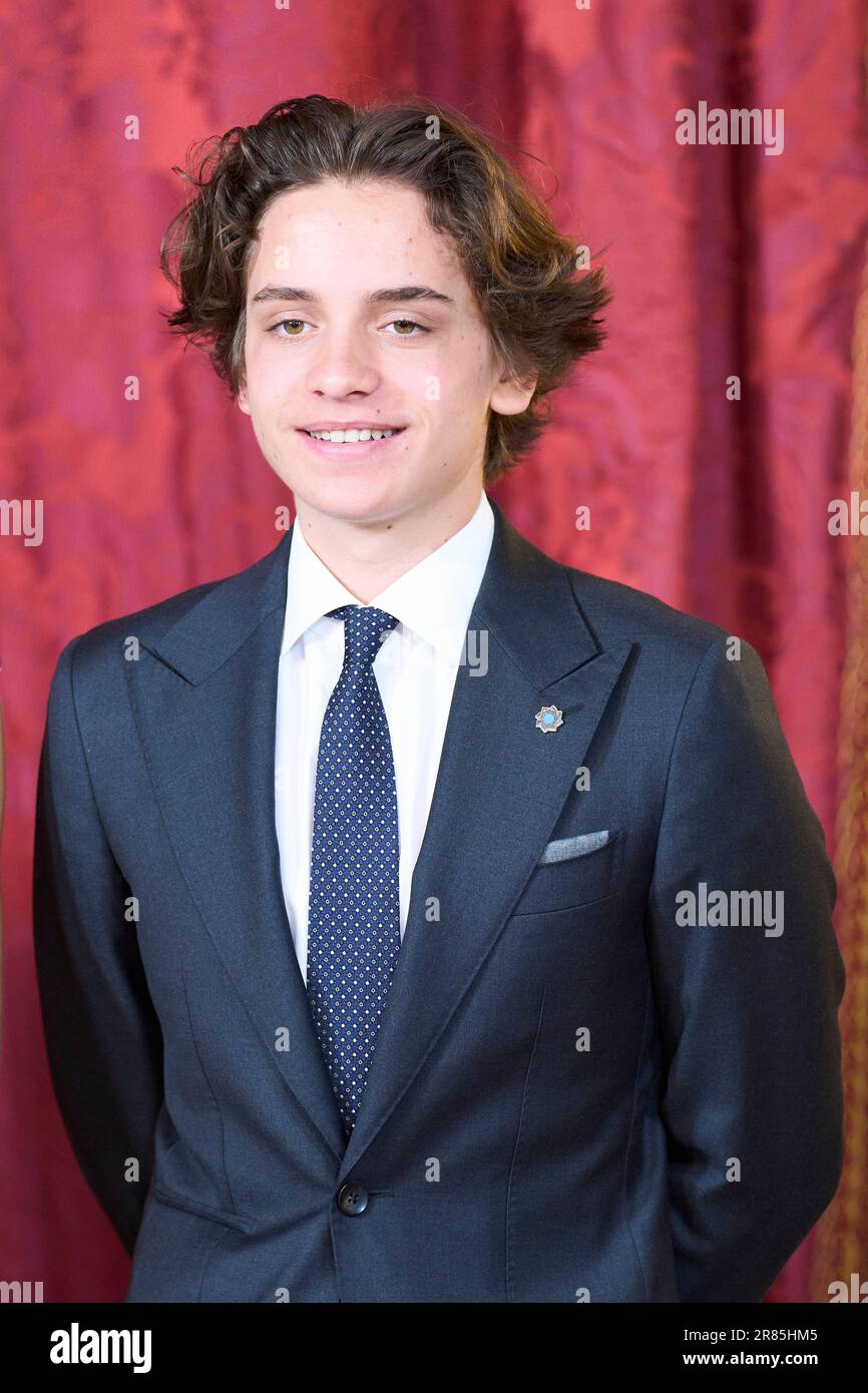 Madrid, Madrid, Spain. 19th June, 2023. Prince Hashem of Jordan visits ...