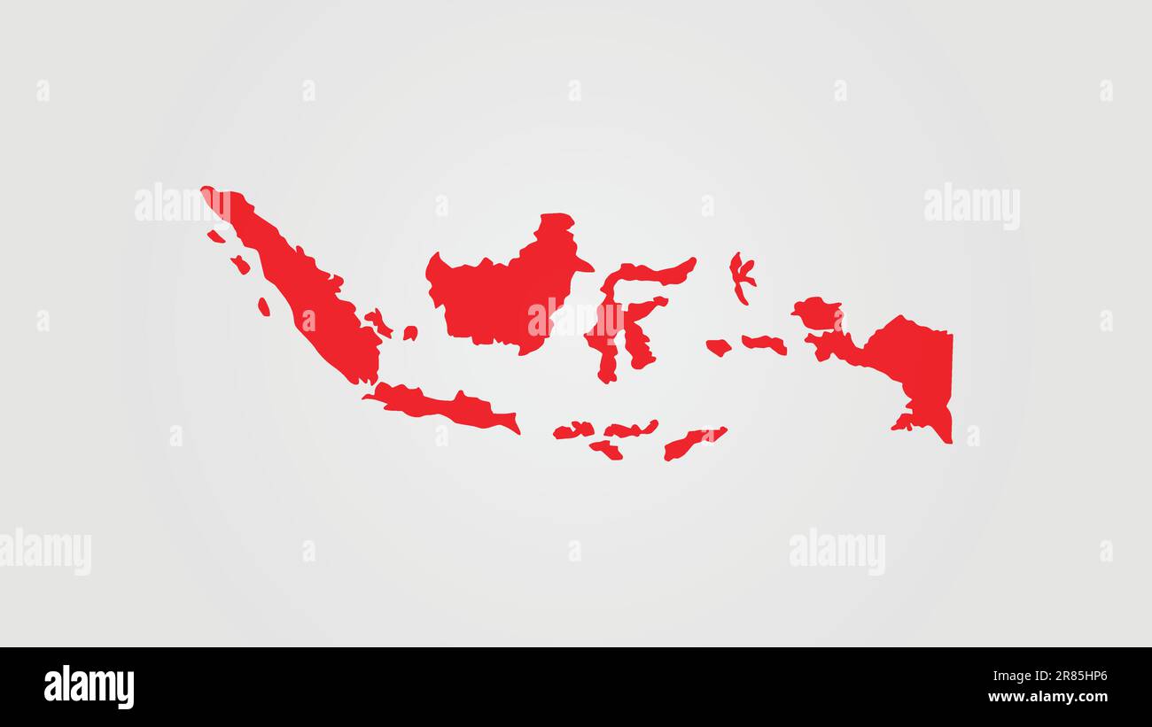 art illustration design concept background island map of indonesia ...