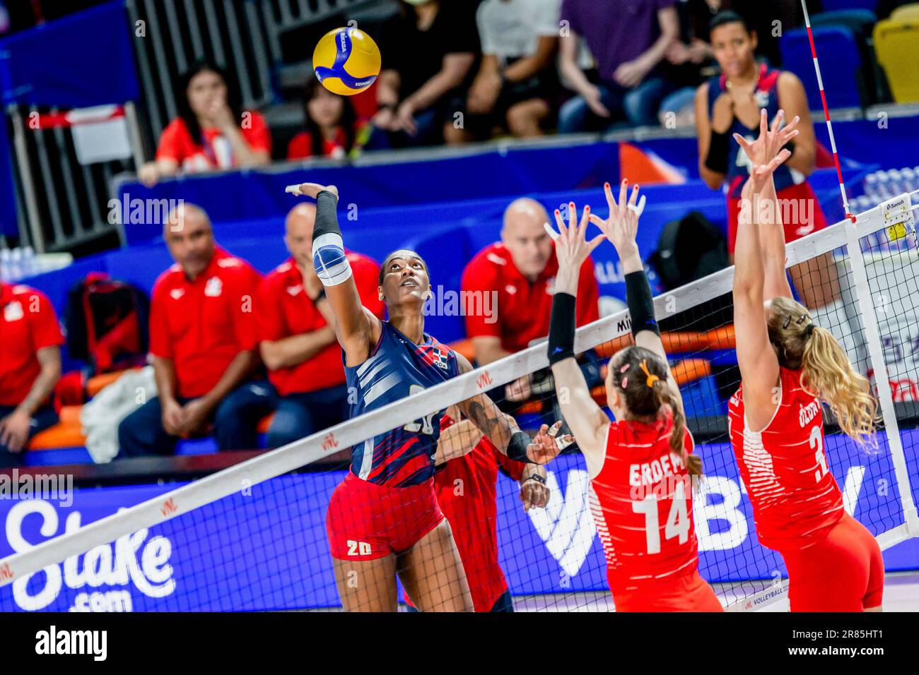 Hong Kong, China. 18th June, 2023. Brayelin Elizabeth Martinez (#20) of ...