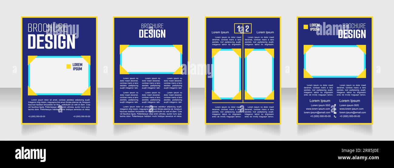 Coding school for kids blank brochure design Stock Vector Image & Art ...