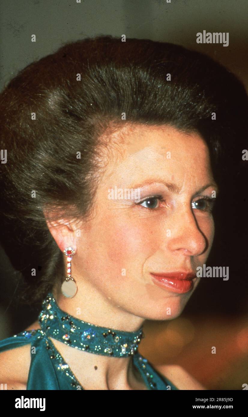 Princess Anne c1987 Photo by The Henshaw archive Stock Photo - Alamy