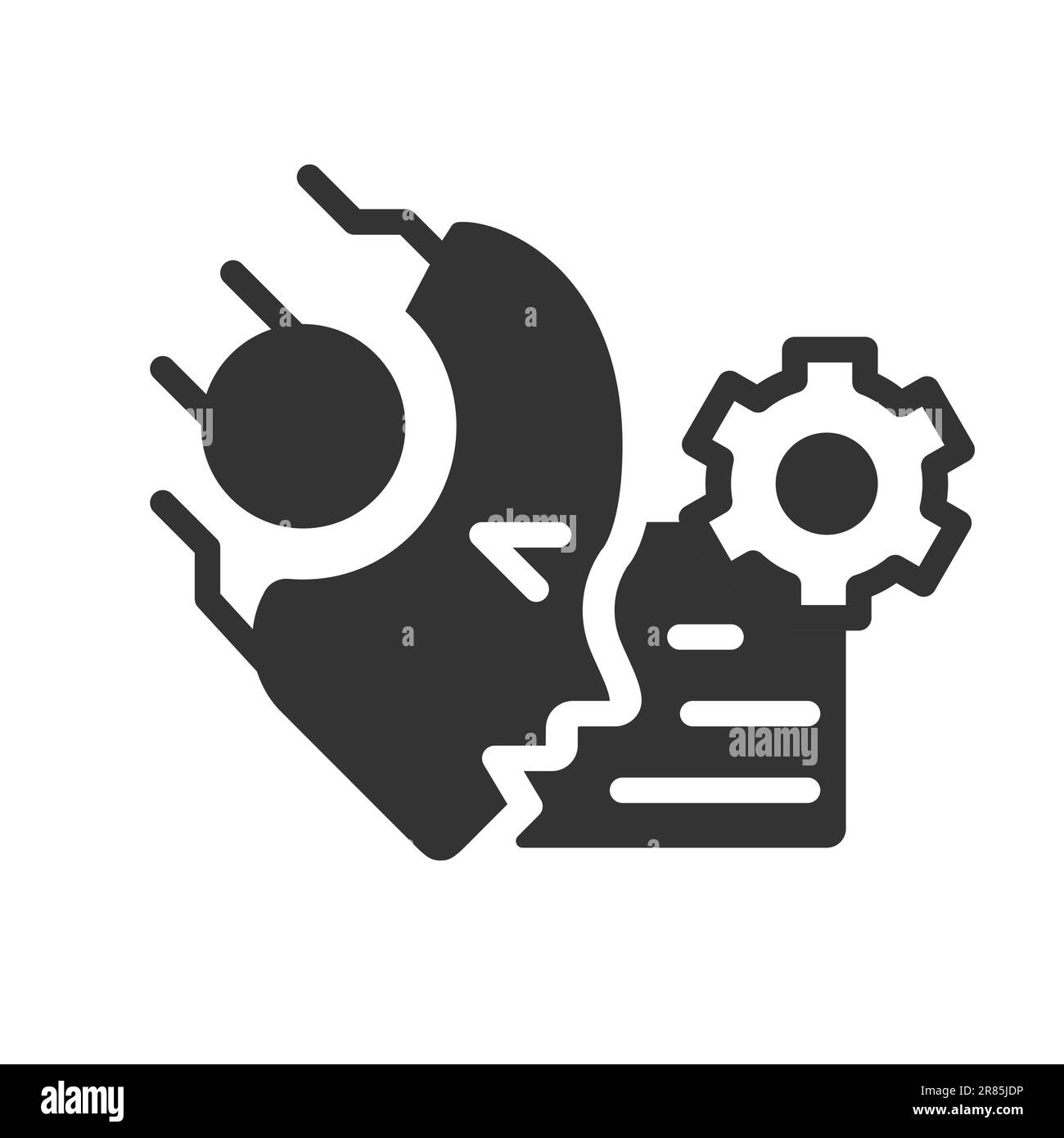 AI reads and summarize black linear glyph icon Stock Vector Image & Art ... AI reads and summarize black linear glyph icon Stock Vector Image & Art ...