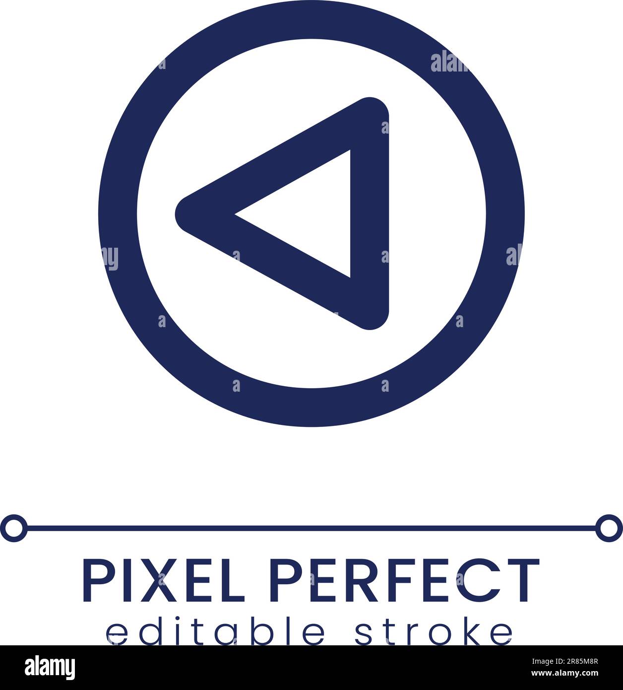 Replay button Cut Out Stock Images & Pictures - Alamy