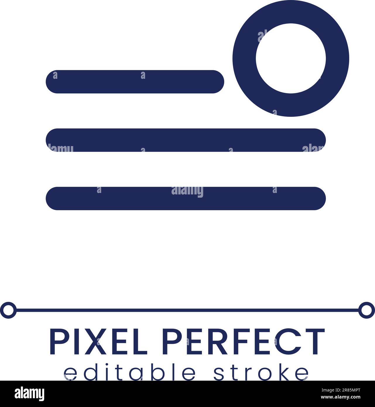 Notification from main menu pixel perfect linear ui icon Stock Vector ... Notification from main menu pixel perfect linear ui icon Stock Vector ...