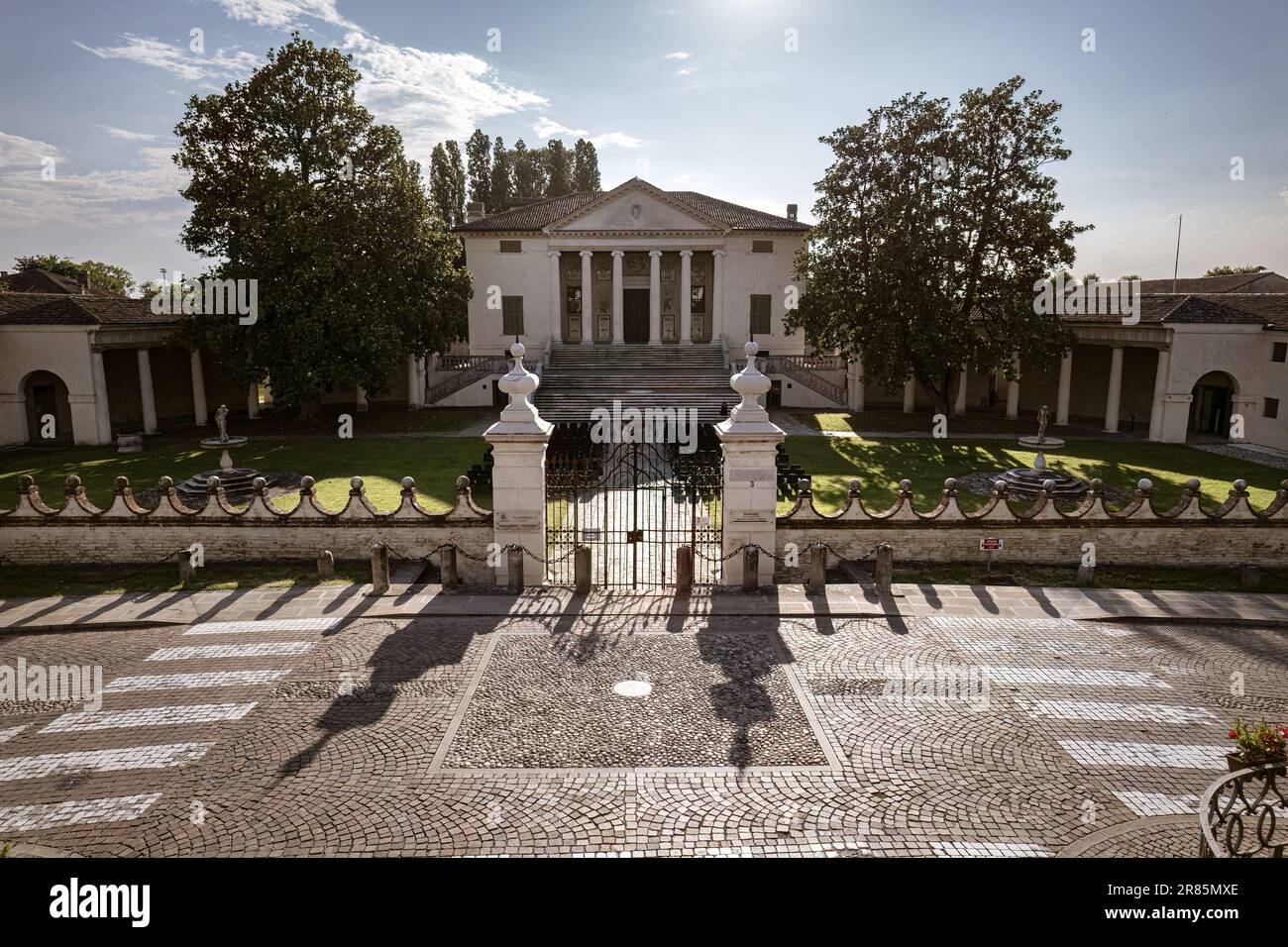 The magnificent Villa Badoer, an architectural gem located in Fratta ...