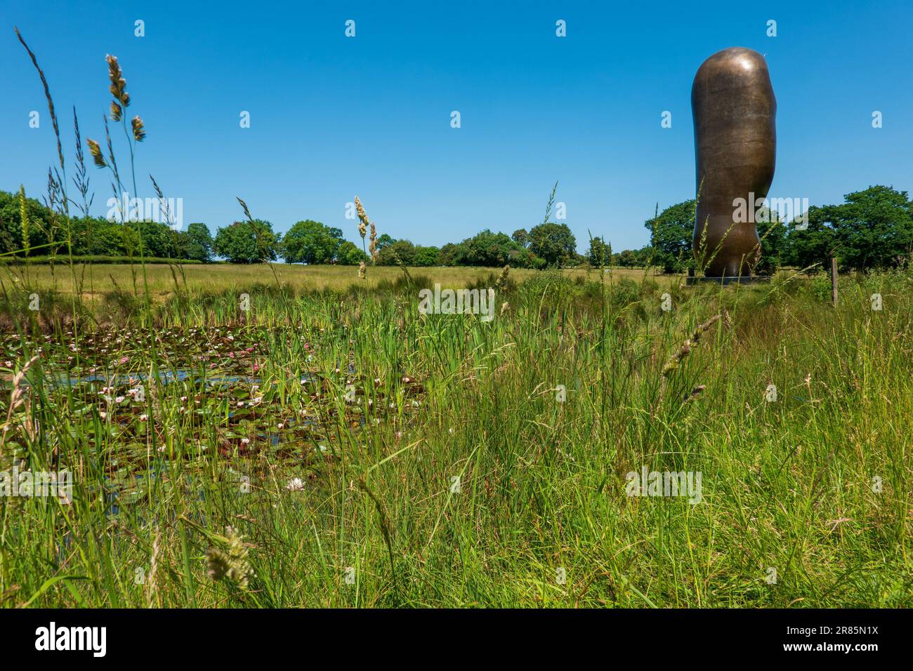 Henry Moore, 'Large Upright Internal/External Form' Henry Moore, Perry ...