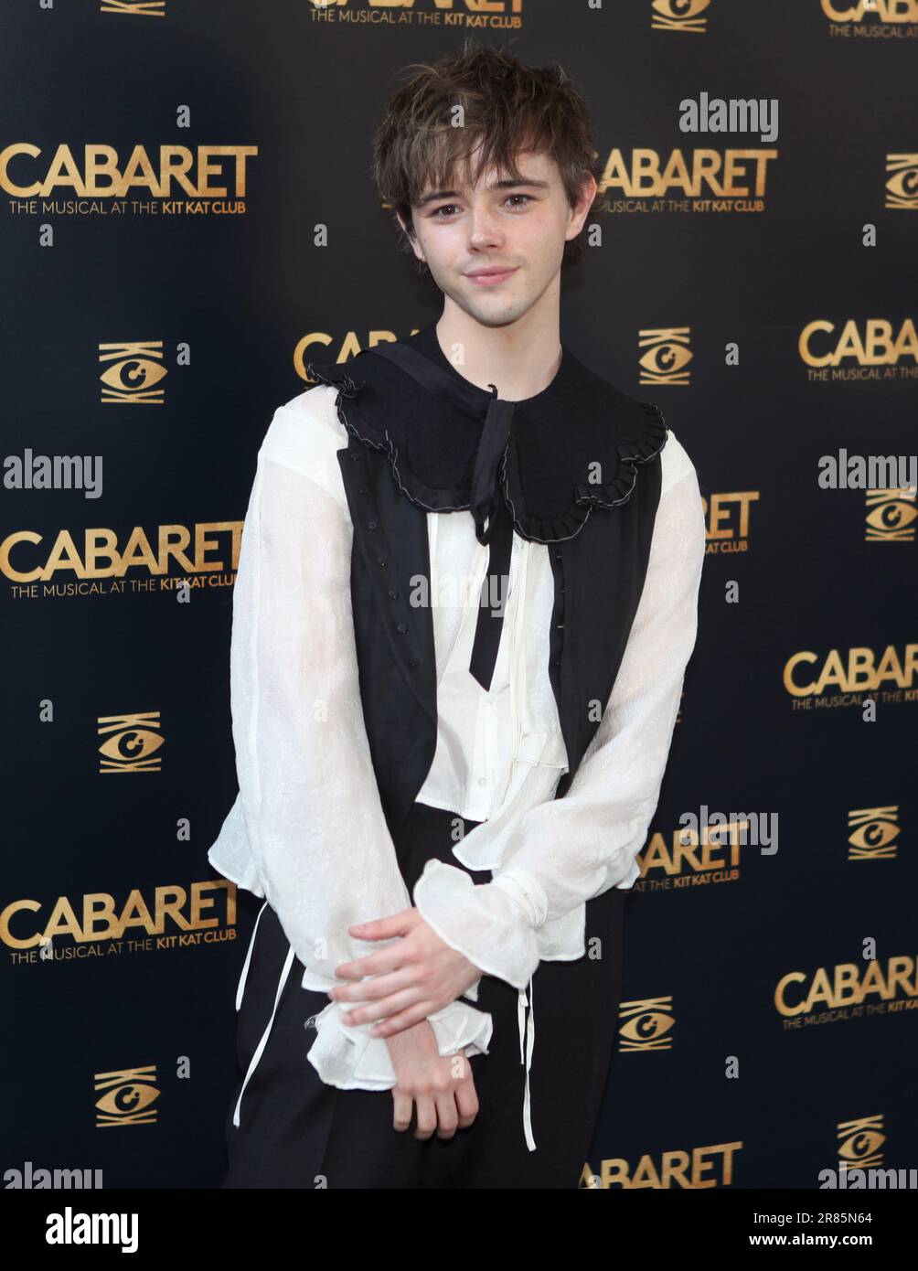 London, UK. Jack Wolfe at the Cabaret gala night. The Kit Kat Club ...