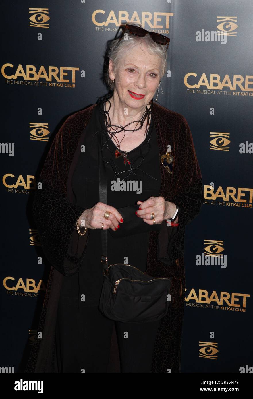 London, UK. Sara Kestelman at the Cabaret gala night. The Kit Kat Club ...