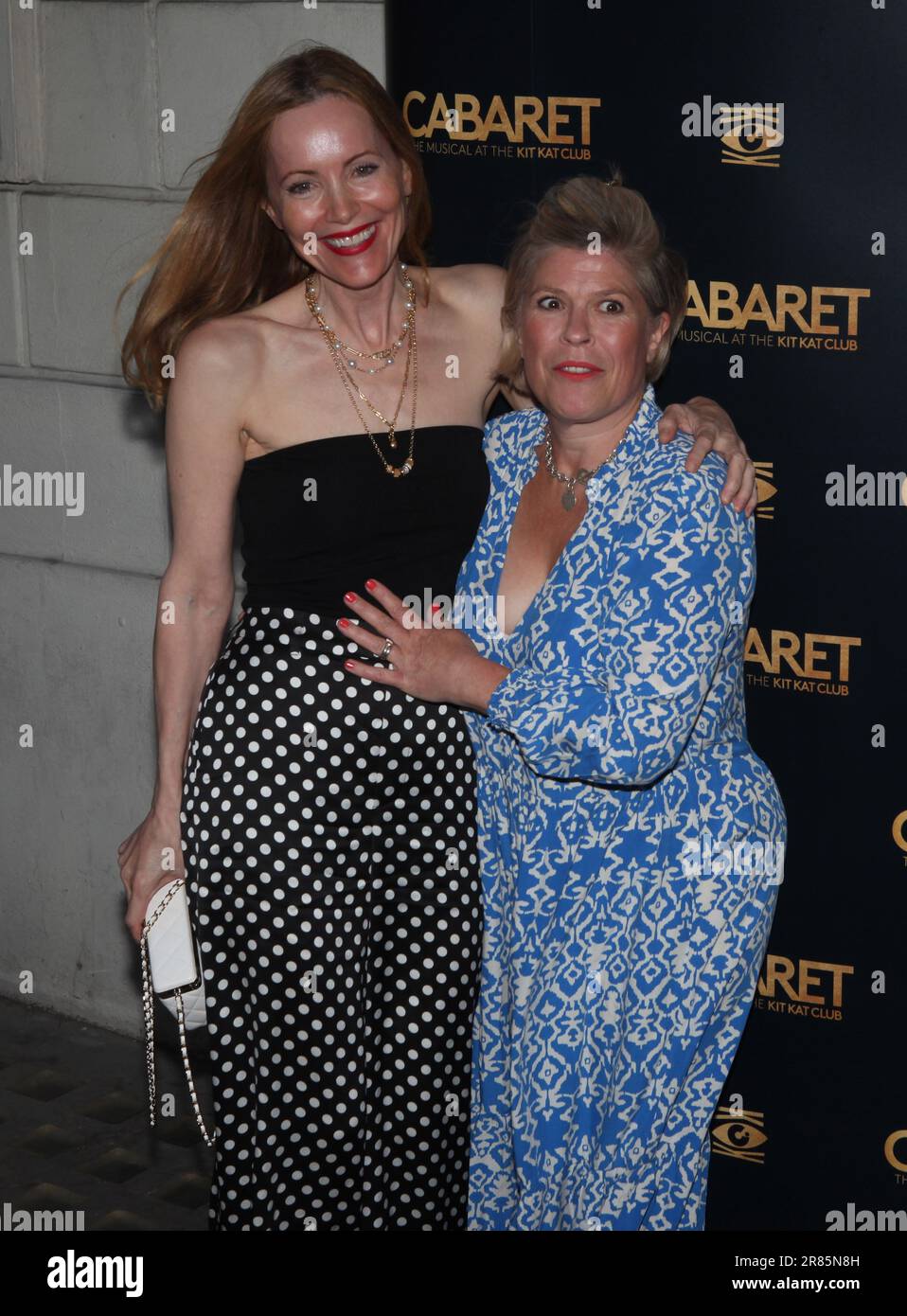 London, UK. Leslie Mann and Emma B at the Cabaret gala night. The Kit ...