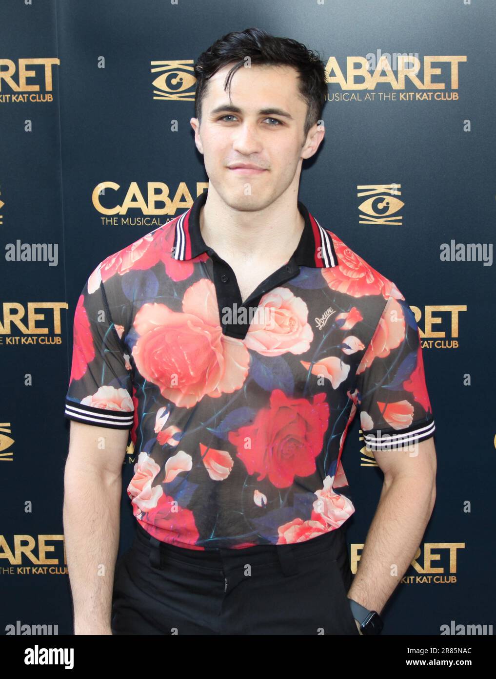 London, UK. Chris Olsen at the Cabaret gala night. The Kit Kat Club ...