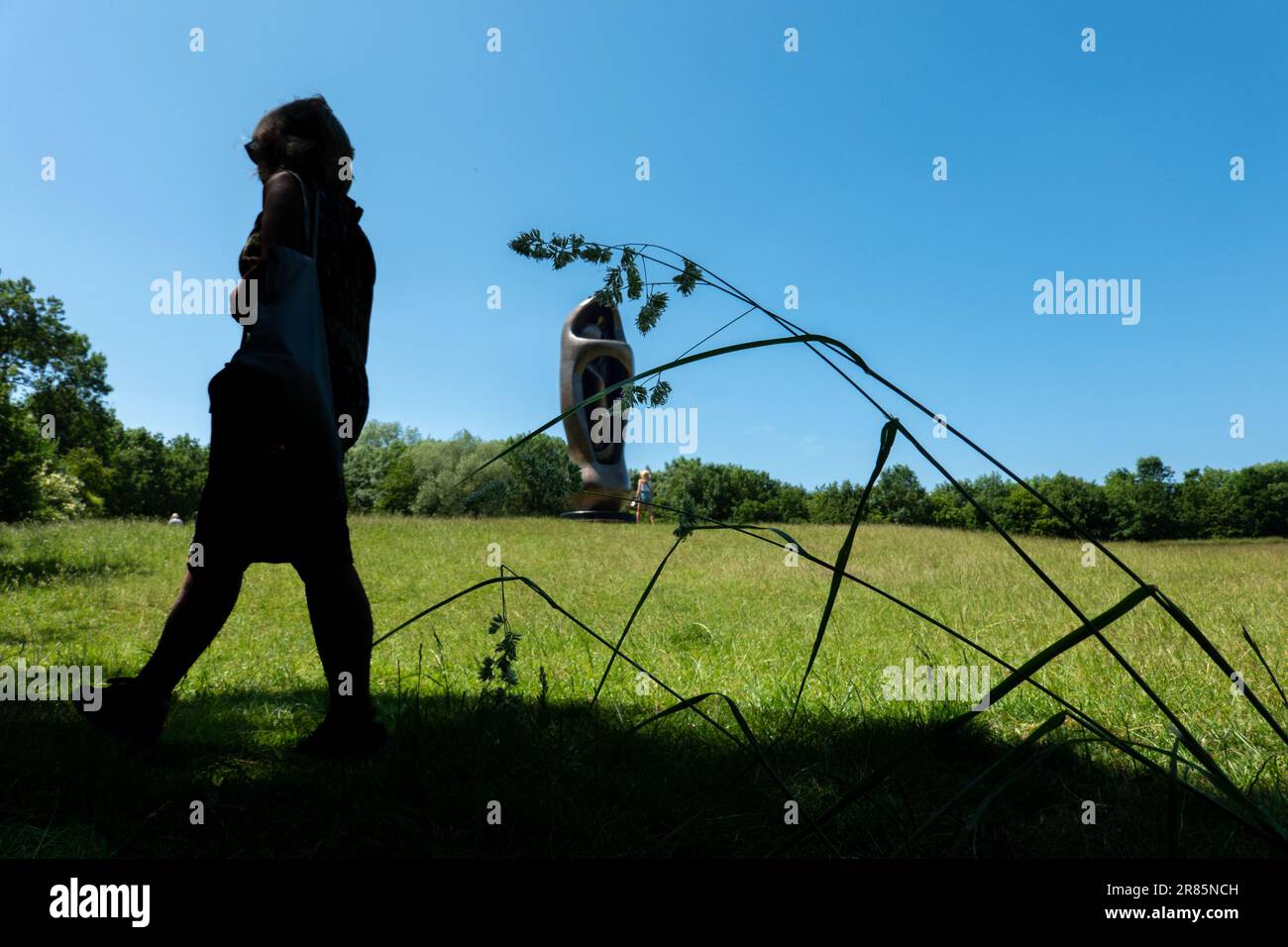 Henry Moore, 'Large Upright Internal/External Form' Henry Moore, Perry ...