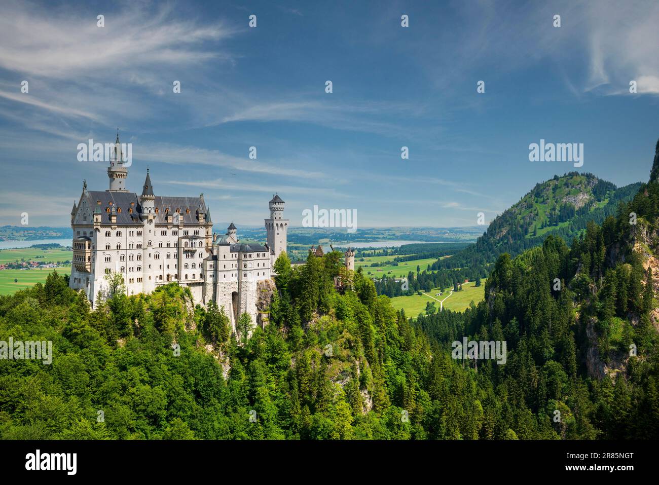 Neuschwanstein Castle in southwest Bavaria, Germany Stock Photo - Alamy