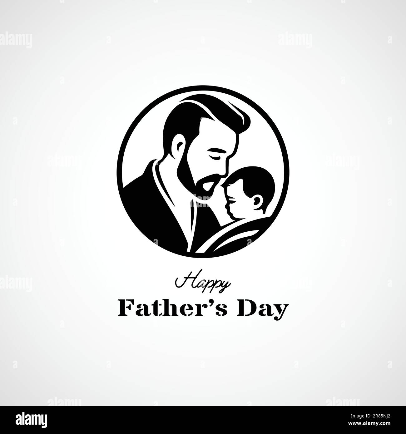 Happy fathers day Black and White Stock Photos & Images - Alamy