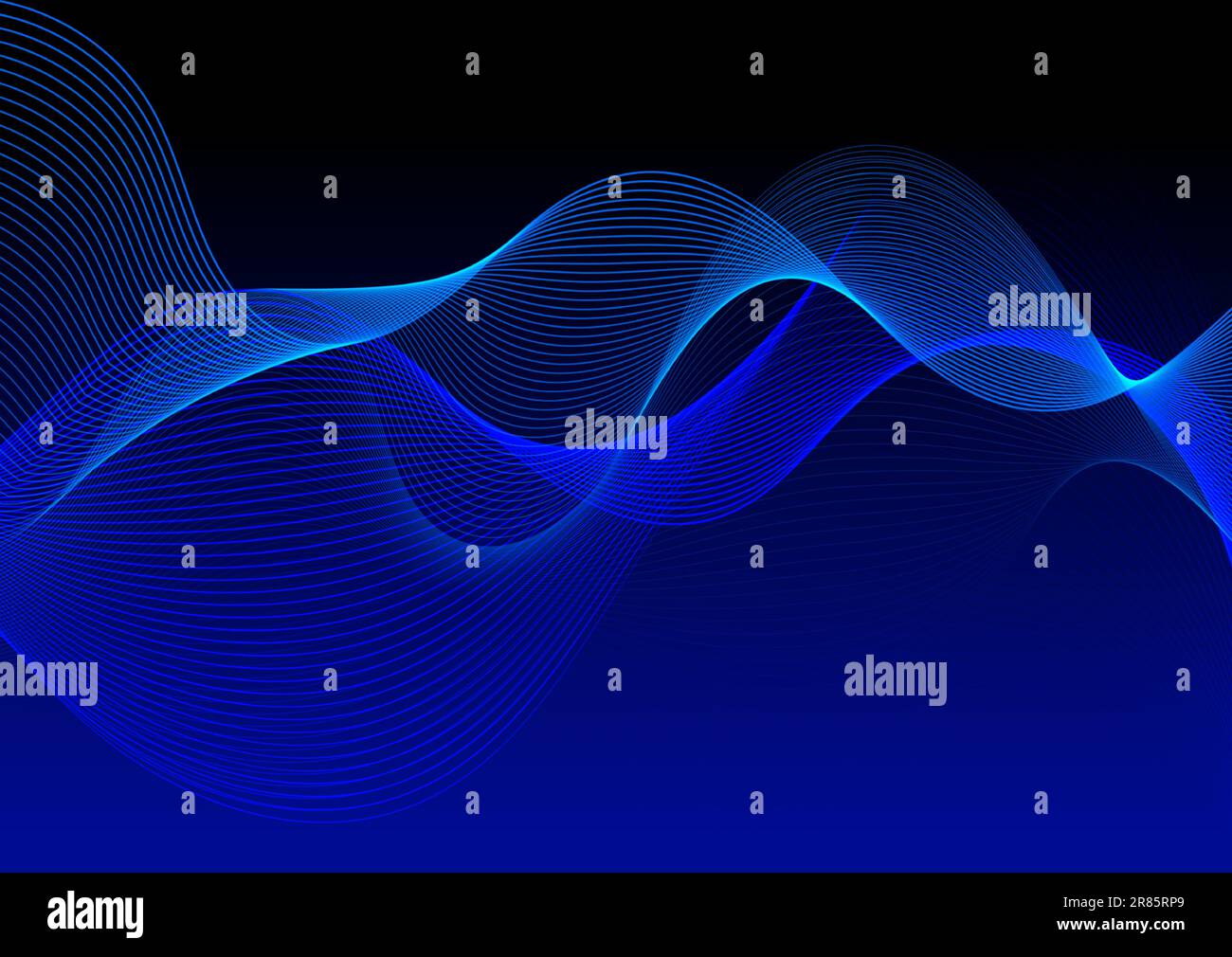 Abstract Network Communications Background With A Flowing Lines Design Stock Vector Image And Art