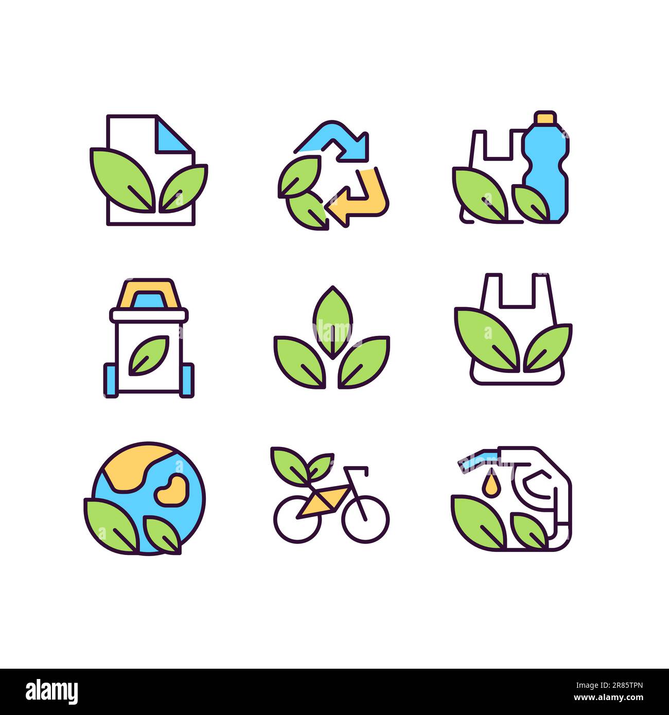 Reuse materials industry Cut Out Stock Images & Pictures - Alamy