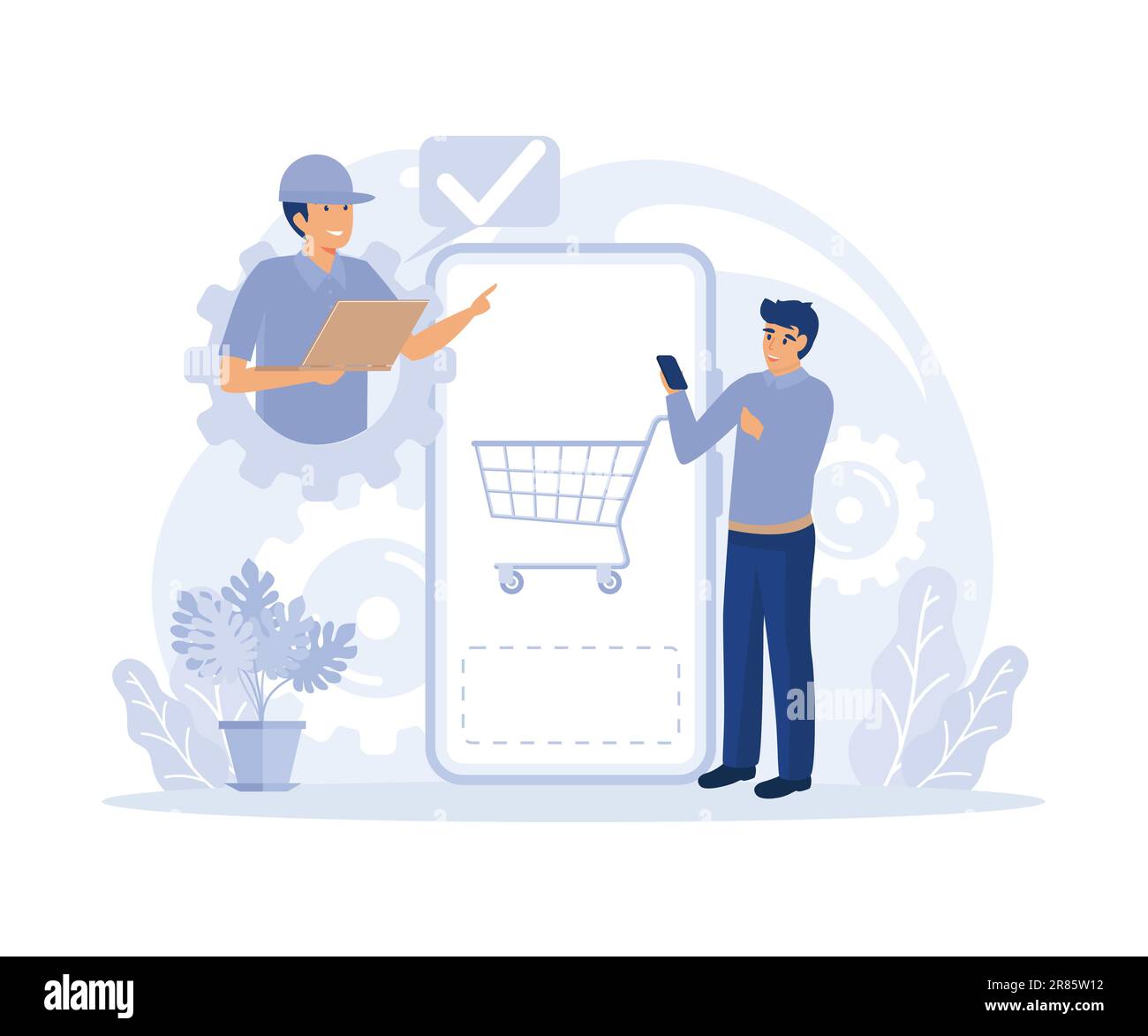 Customer support, express delivery service, transportation business ...