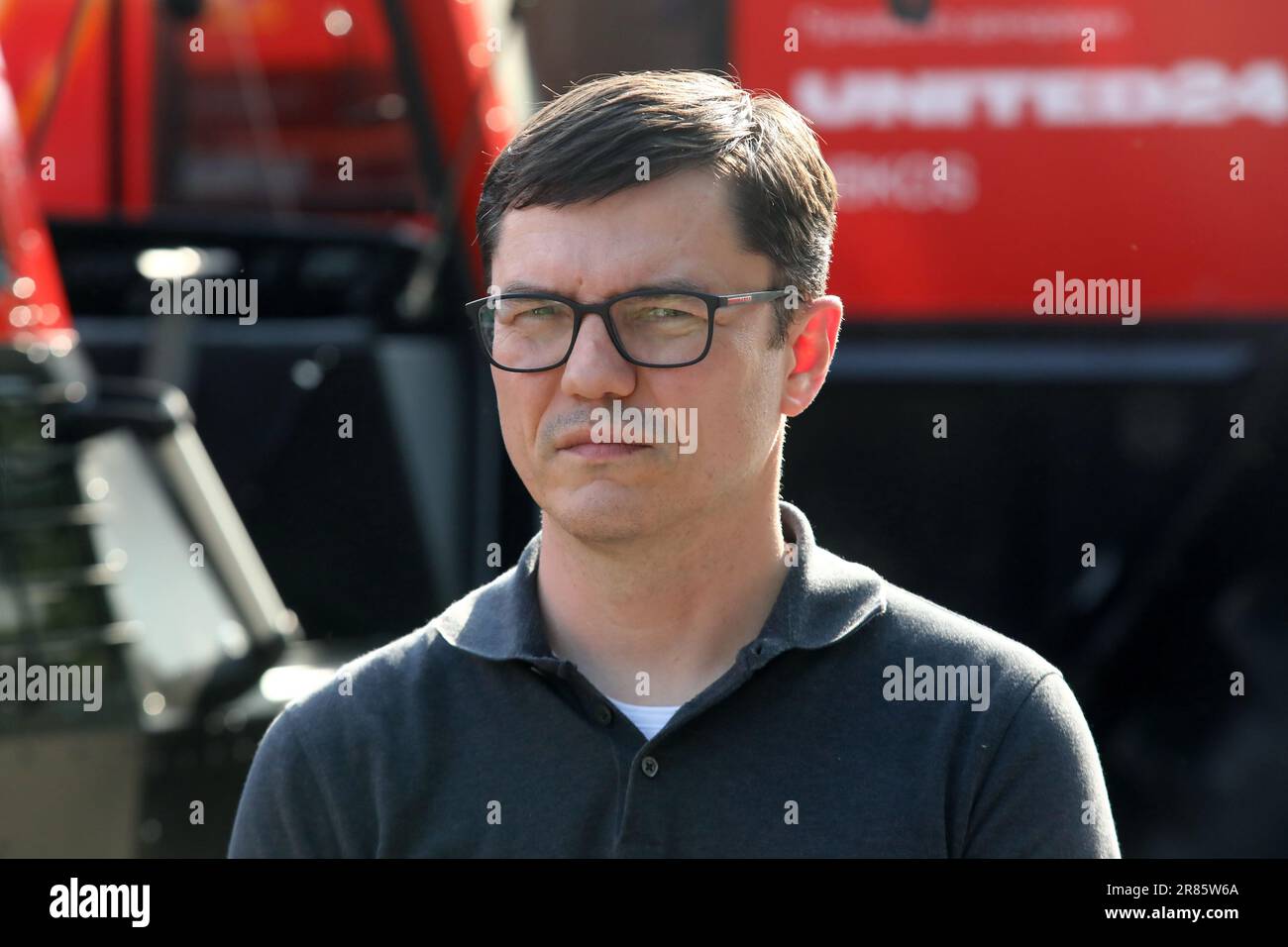 KYIV, UKRAINE - JUNE 16, 2023 - Ukrainian businessman, director-general ...