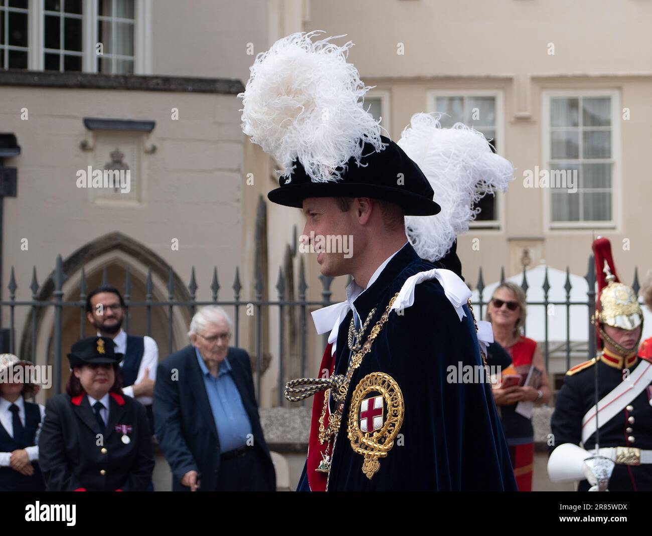 Windsor, Berkshire, UK. 19th June, 2023. William, The Prince of Wales ...