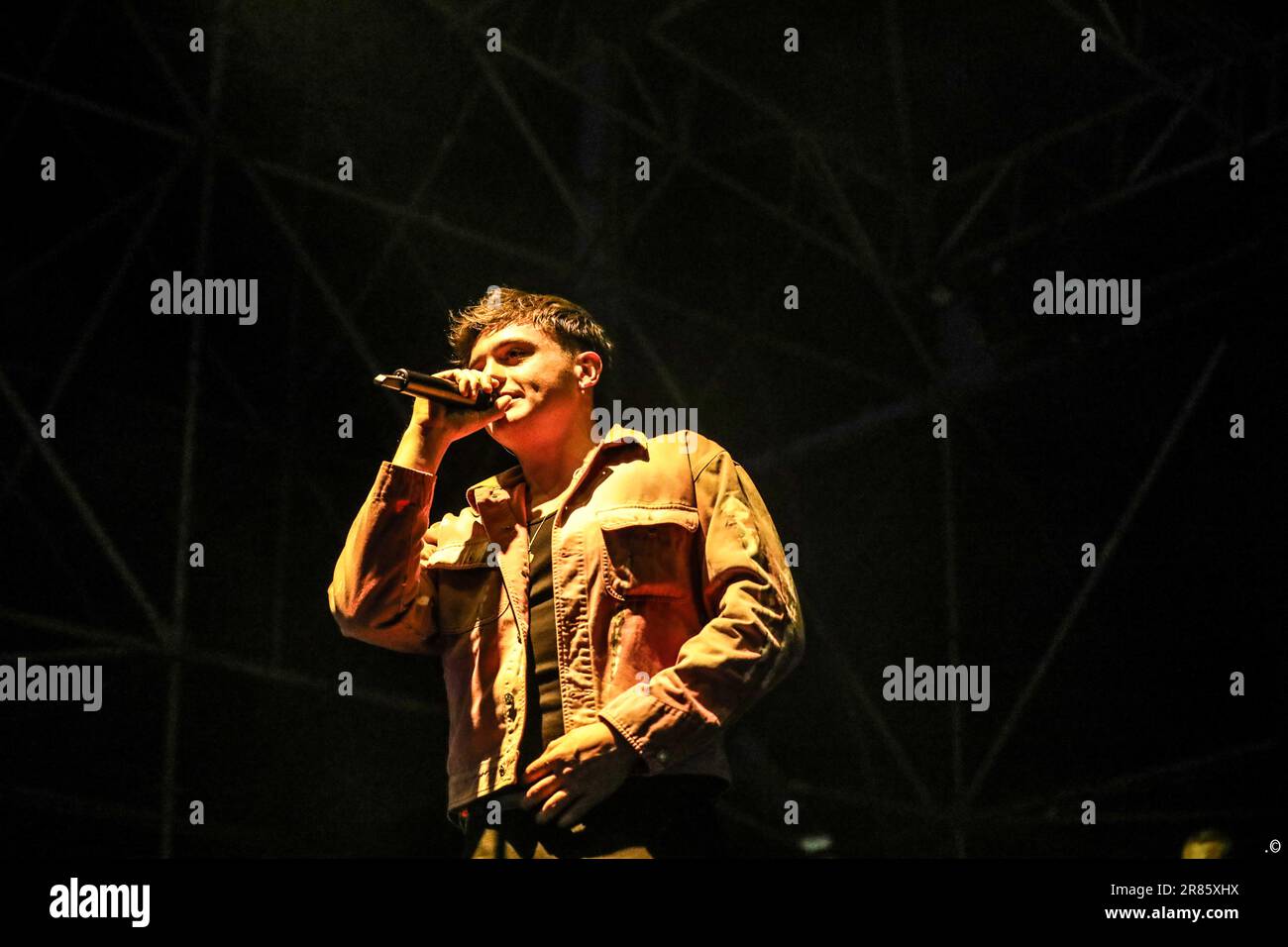 Bergamo, Italy. 17th June, 2023. Olly during the Italian singer Music ...