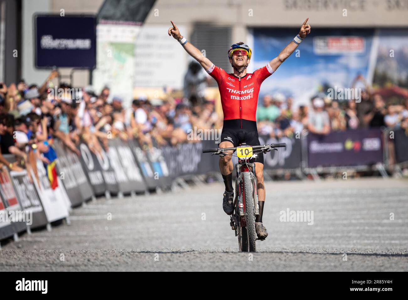 Uci mountain bike world cup 2023 hi-res stock photography and images ...