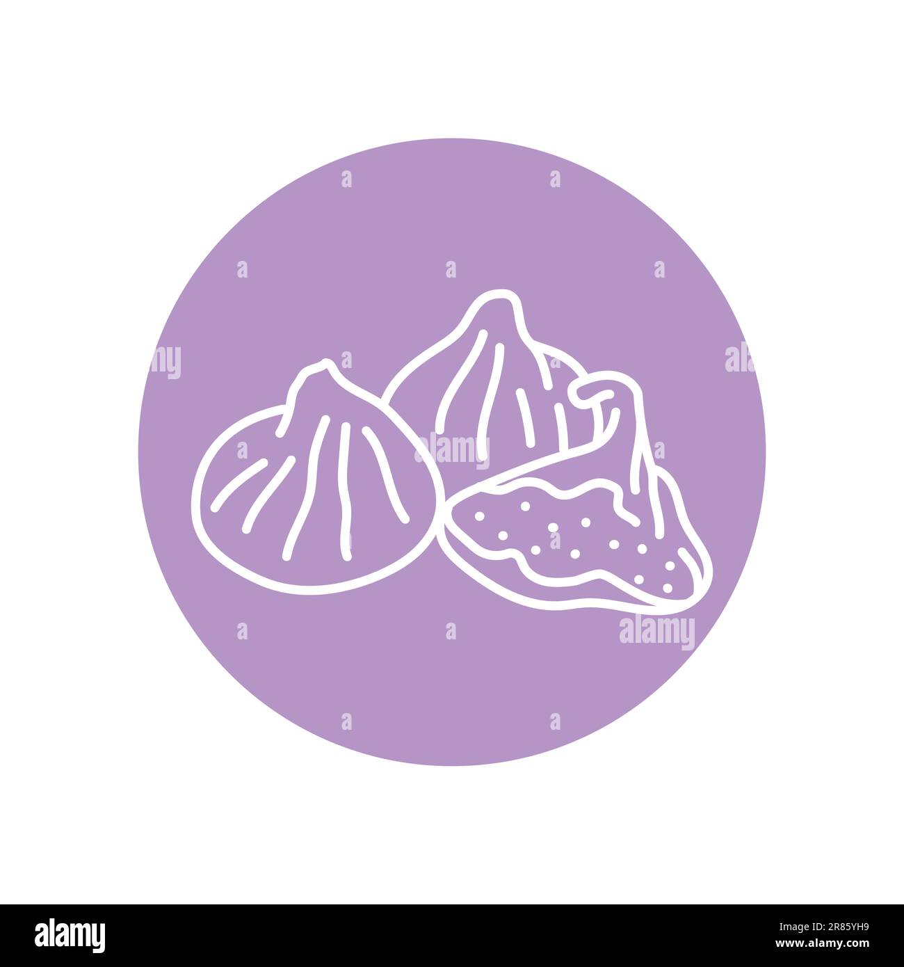 Dried fig fig fruit half Cut Out Stock Images & Pictures - Alamy
