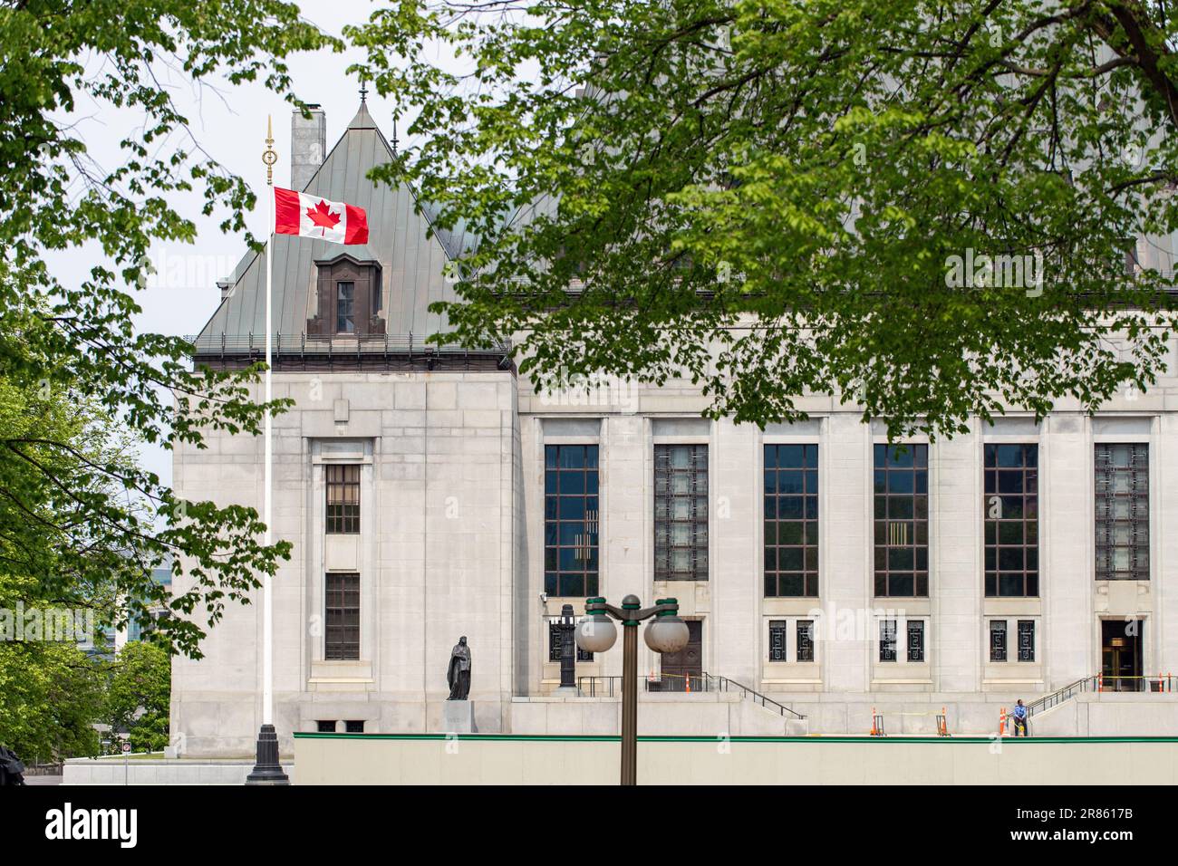 Ottawa, Ontario - May 19, 2023: Supreme Court of Canada, building with ...