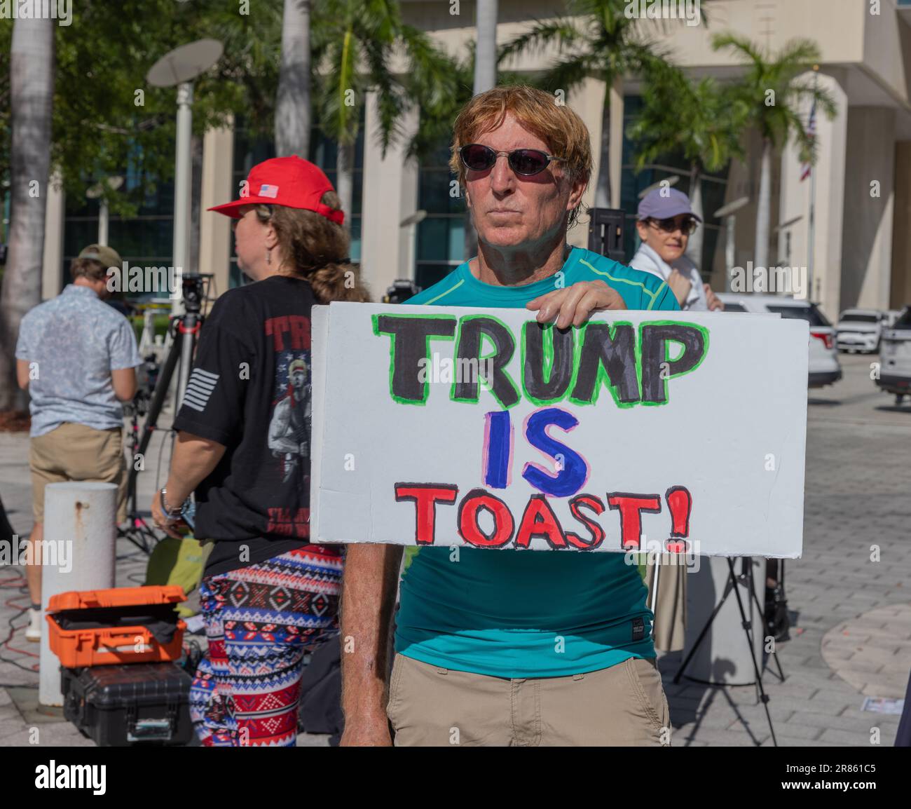 Trump is toast hi-res stock photography and images - Alamy